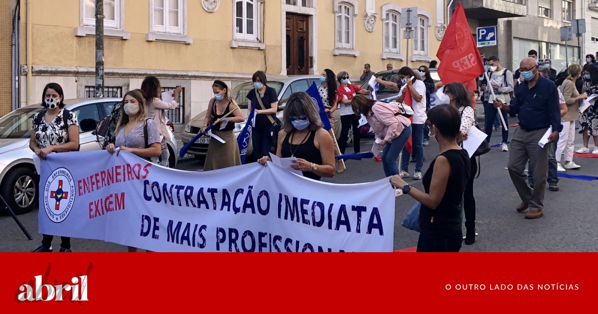 Enfermeiros exigem contratos definitivos | AbrilAbril